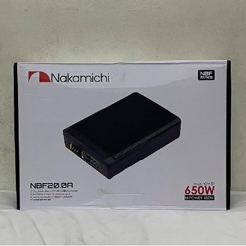 NAKAMICHI NBF20.0A 8” ALUMINUM ACTIVE SUBWOOFER | Shopee Philippines
