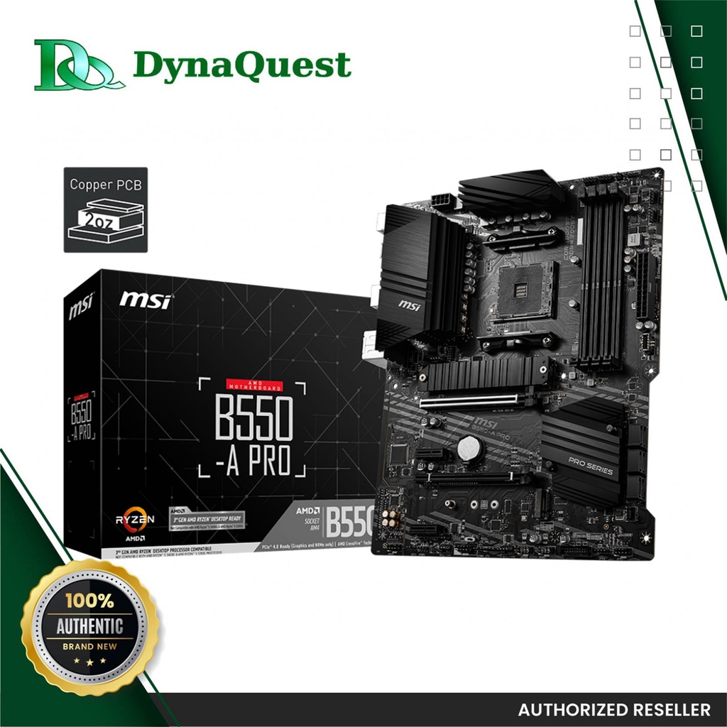 MSI B550-A PRO am4 Motherboard | Shopee Philippines