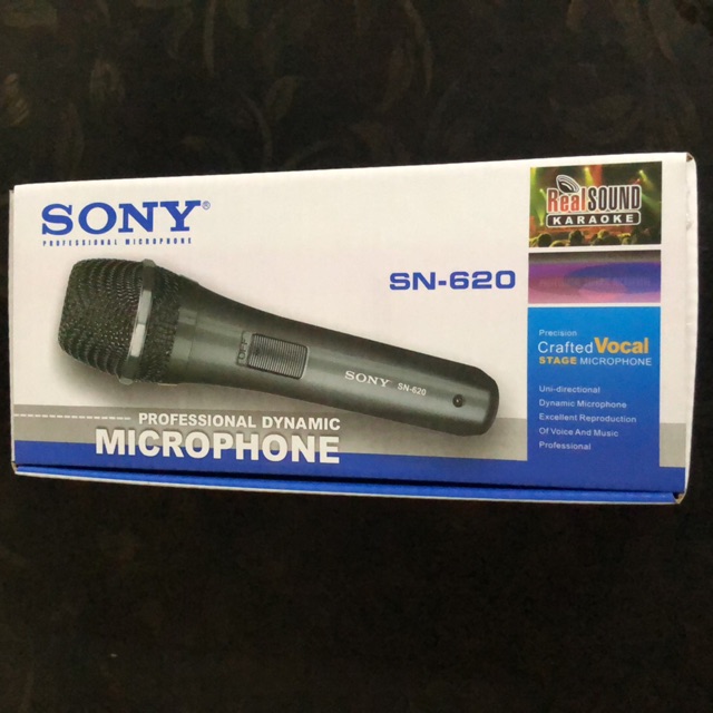 SONY SN-620 with 3-5meters mic chord | Shopee Philippines
