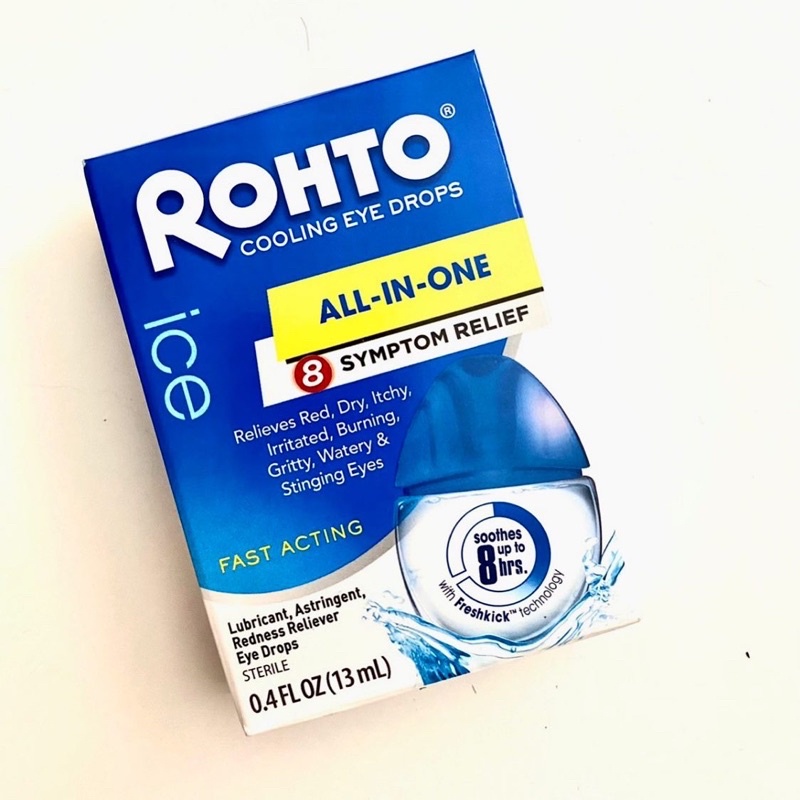 Rohto Cooling Eye Drops All-in-One in Ice 13ml. | Shopee Philippines