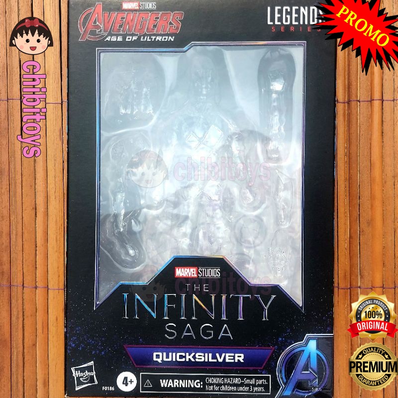 Marvel Legends Quicksilver Infinity Saga Empty Box Without Hasbro ...
