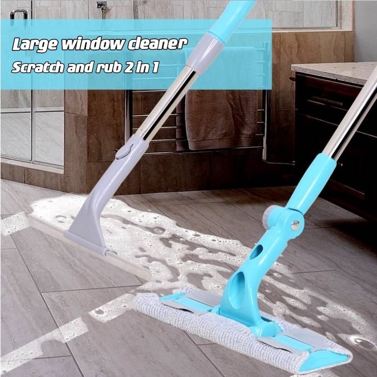 Window Wiper Retractable Double-sided Glass Wiper with Scraping Strip ...