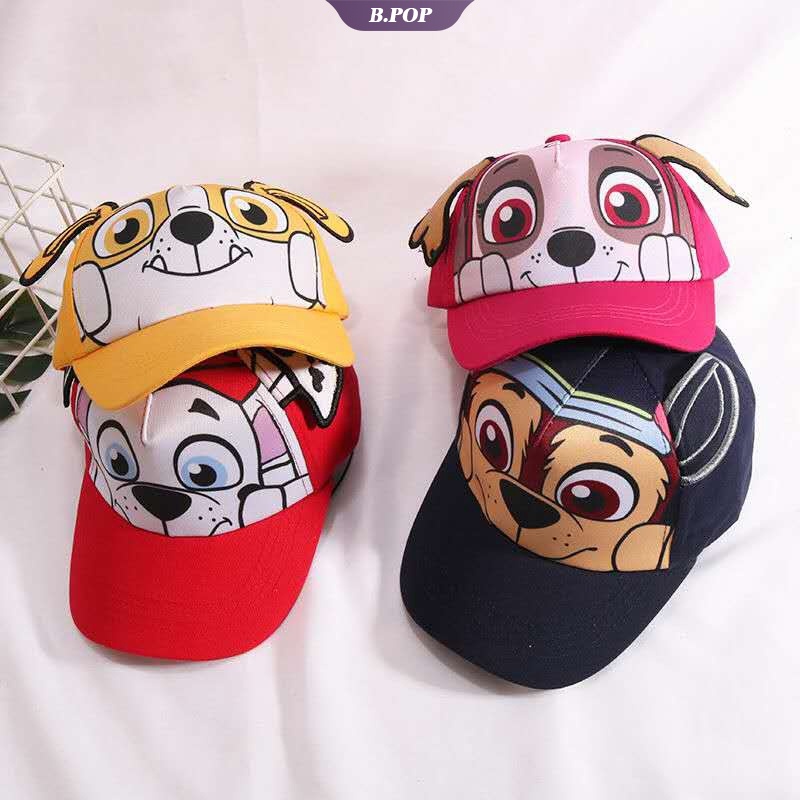 PAW Patrol Marshall Rubble Chase Skye Modeling Summer Baseball Caps Kid ...