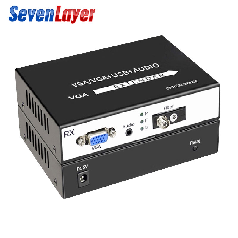 vga to fiber optic converter 1080p vga fiber optic video extender kvm ... vga to fiber optic converter 1080p vga fiber optic video extender kvm ...