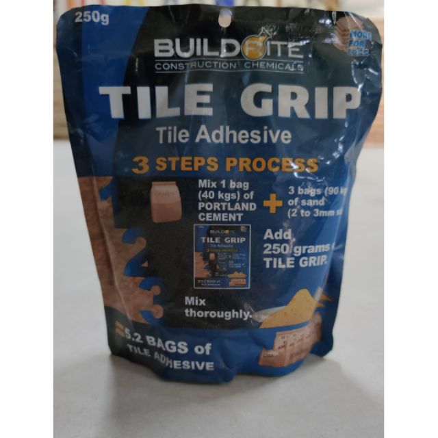 Buildrite Tile Grip Tile Adhesive Solution 250g | Shopee Philippines