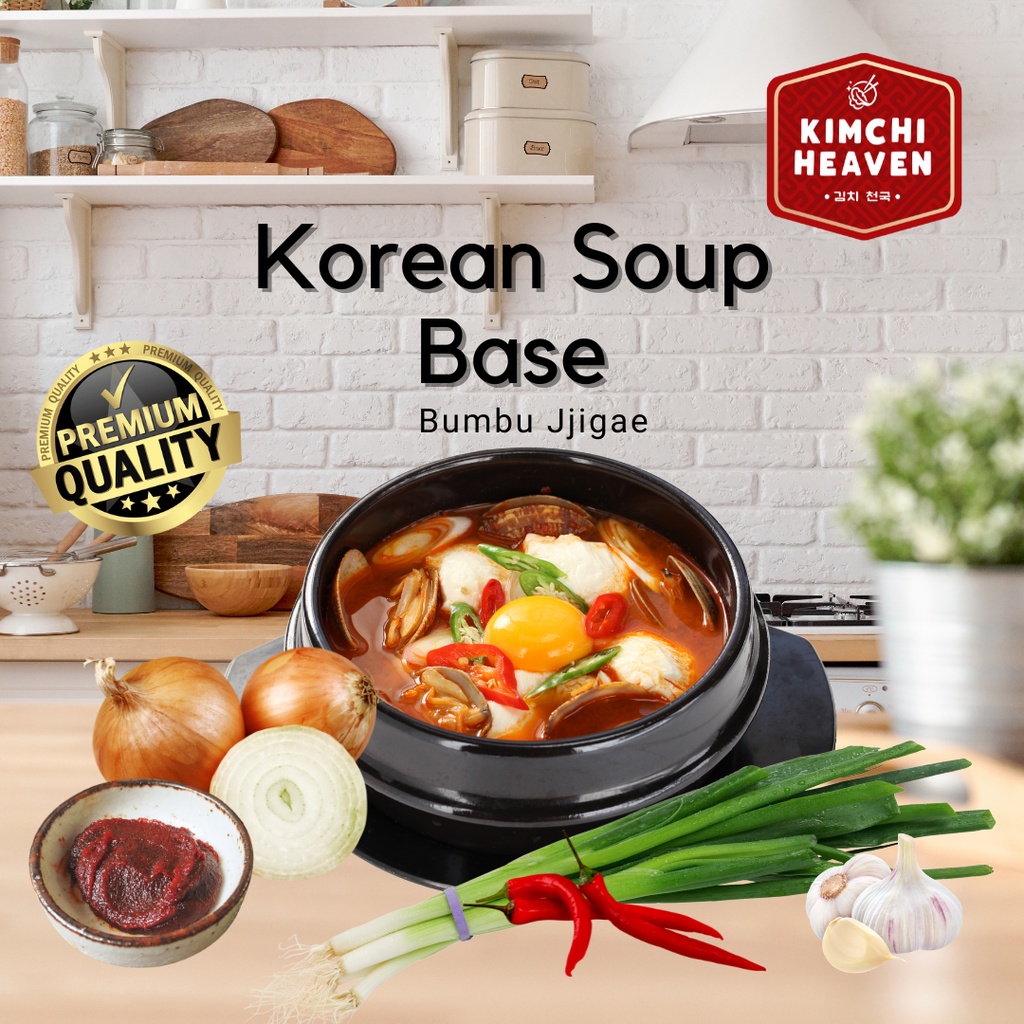 Korean Soup Seasoning Soup base Budae Jjigae/ Kimchi Jjigae / Sundubu ...