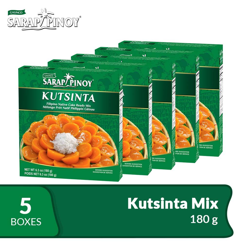 Sarap Pinoy Kutsinta Mix 180g (5 Boxes) | Shopee Philippines