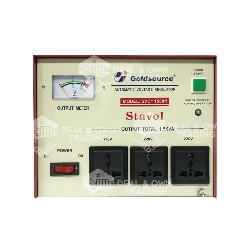 Goldsource SVC-1500N 1500W AVR | Shopee Philippines