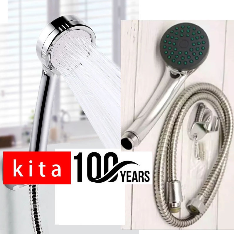 Handheld Shower Head Sets, Stainless Steel Hose Adjustable Detachable ...