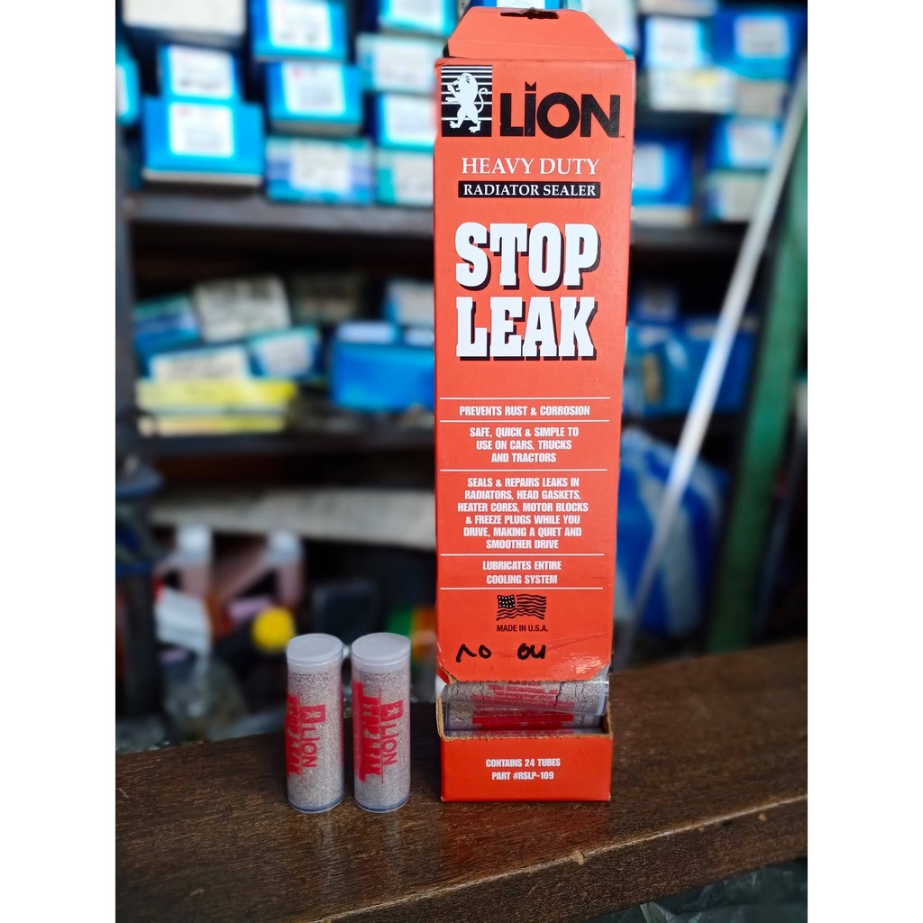 Lion Radiator Stop Leak Powder Radiator Sealer Stops Rusting and ...