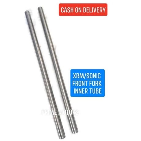 XRM110 FRONTT FORK INNER TUBE WITH BOLT CAPS (*PAIR LEFT AND RIGHT ...