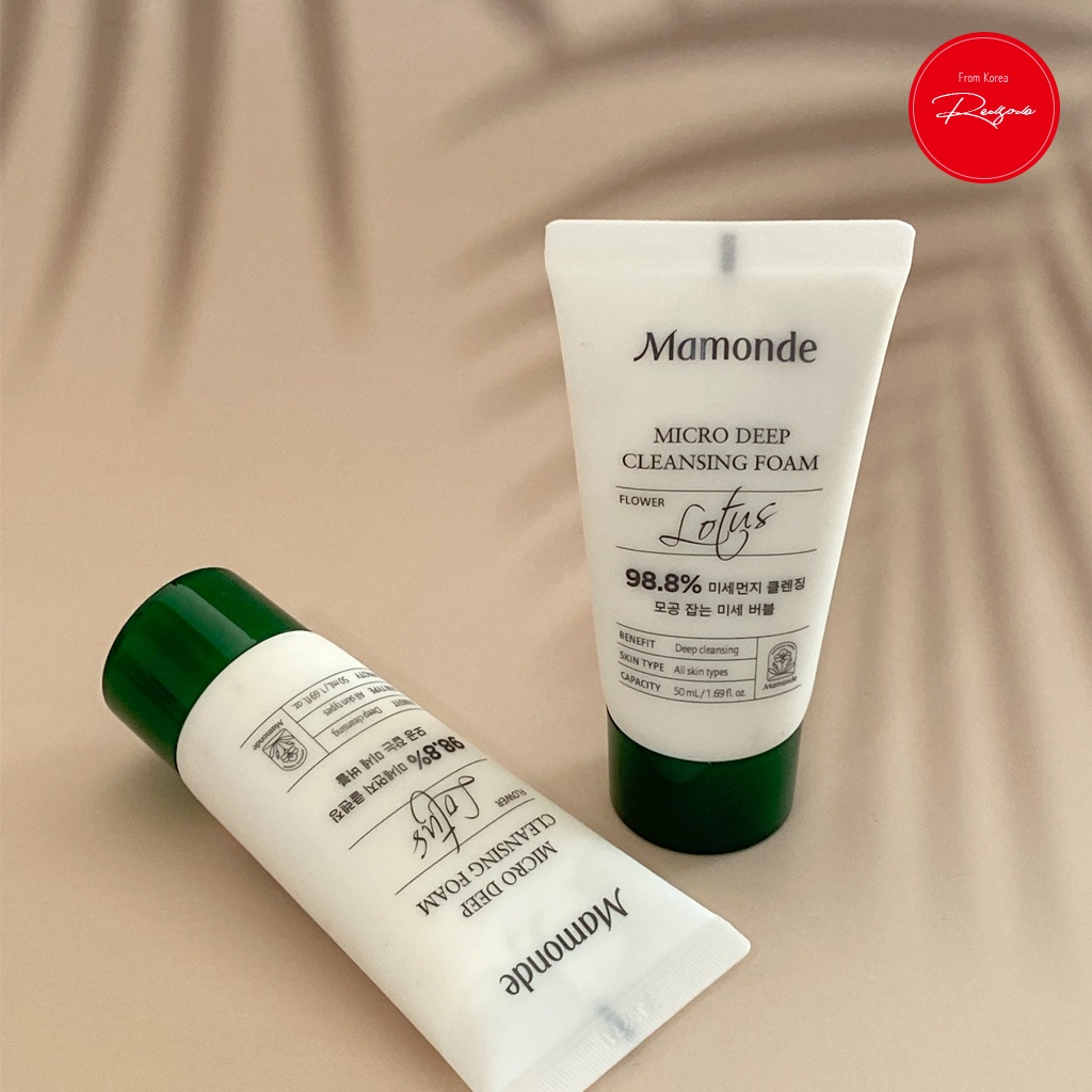 Mamonde - Micro Deep Cleansing Foam 50ml x 2pcs (100ml) | Shopee ...