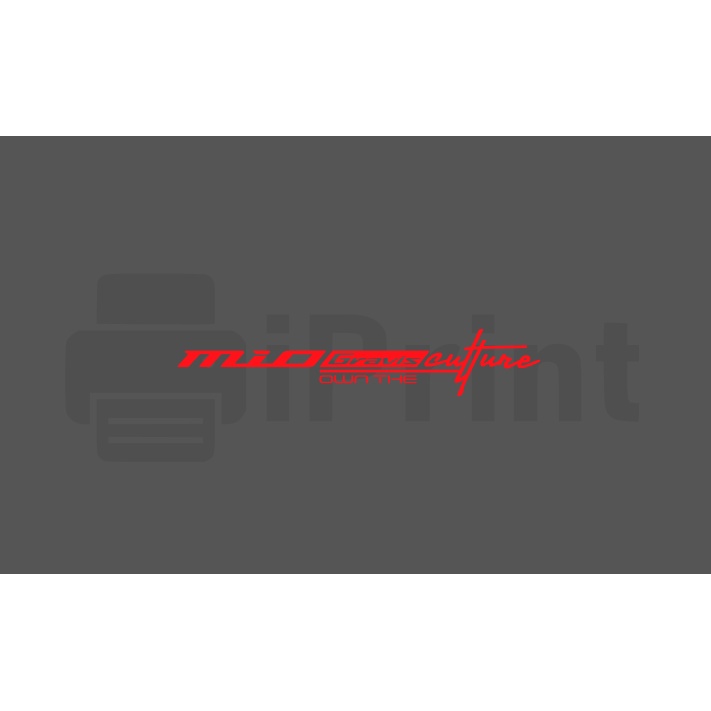Yamaha Mio Gravis Sticker - Gravis Decals, Cut Out Sticker, Waterproof ...