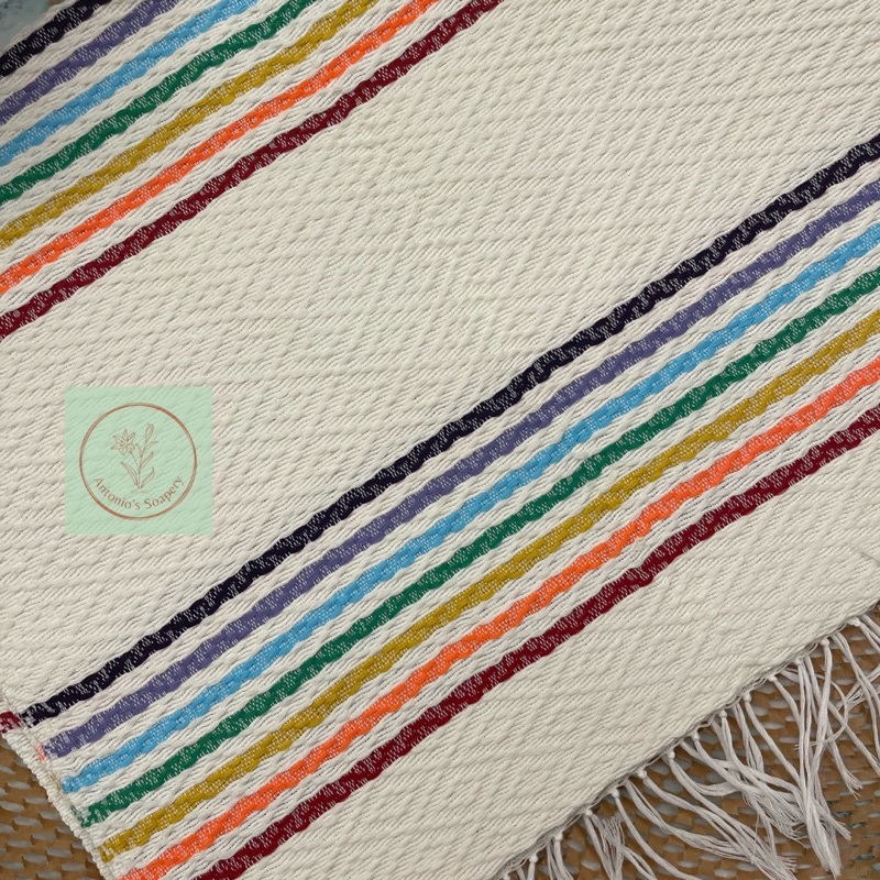 RAINBOW BEACH / BODY TOWEL INABEL TRAMBIA HANDWOVEN FROM LA UNION GIFT ...