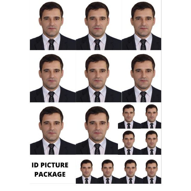 ID Picture Package ( 8pcs - 2X2 + 8 pcs 1x1 ) | Shopee Philippines