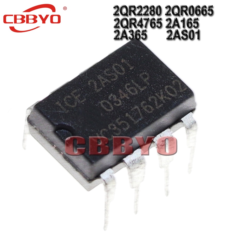 5pcs ICE2QR2280Z ICE2QR2280 DIP 2QR2280Z DIP-7 ICE2QR0665 ICE2QR0665J ...