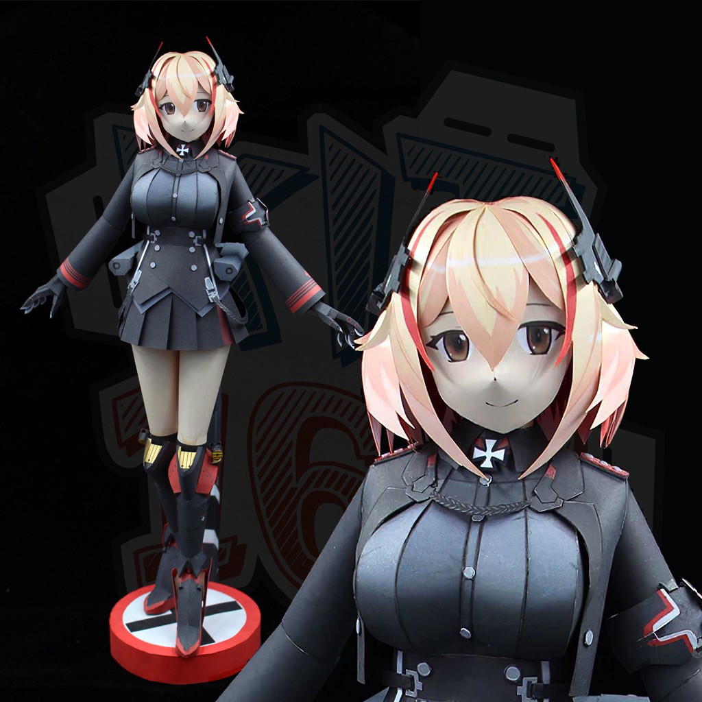 Paper Model Anime Game KMS Roon – Azur Lane | Shopee Philippines