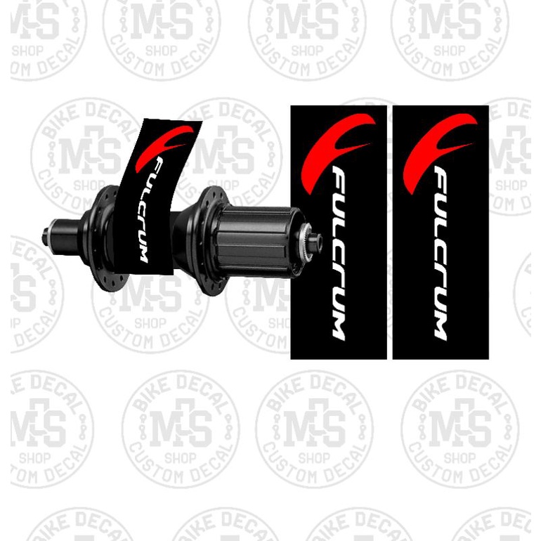 Sticker decal hub MTB fulcrum | Shopee Philippines