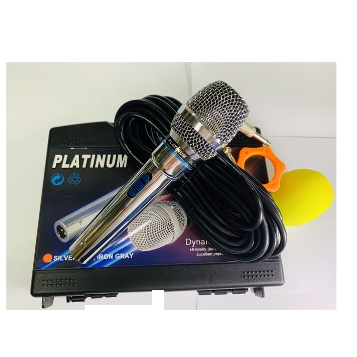 Original Platinum Gold Wireless Microphone PL-1000 High Fedility Sounds ...
