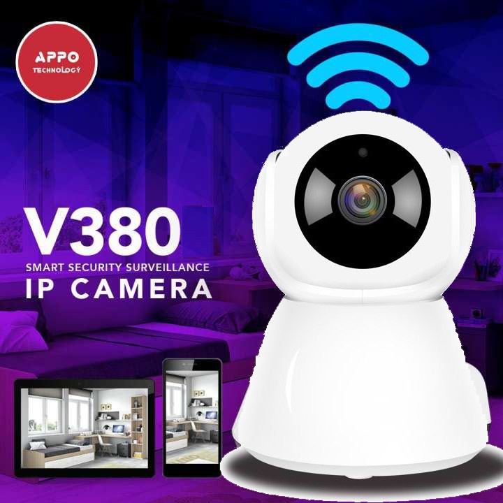 V380pro 2MP Wireless CCTV Camera IP WiFi Network IR Night Vision PTZ ...