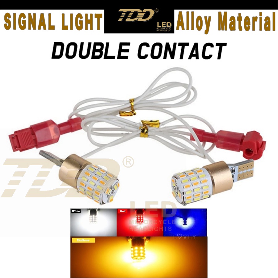 TDD Original pair Signal Light Double Contact Alloy material Universal ...