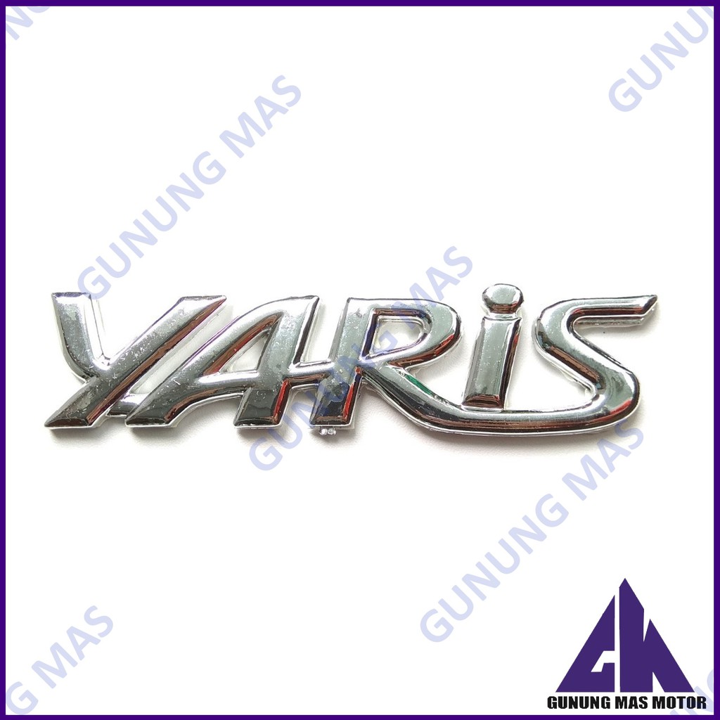Yaris Logo Emblem for Toyota Yaris Stick-on Writing | Shopee Philippines