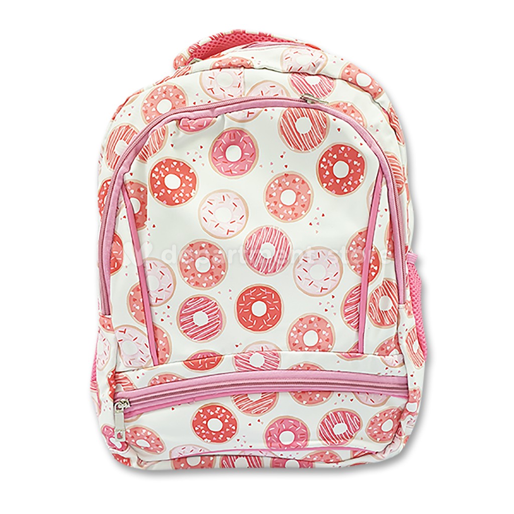 WALTERMART Girls Fashion Backpack Donut Print | Shopee Philippines
