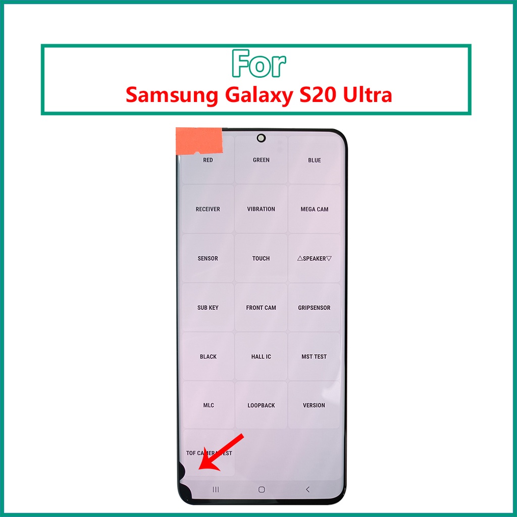 6.9" LCD For Samsung Galaxy S20 Ultra G988B/DS G988B G988F G988U LCD ...