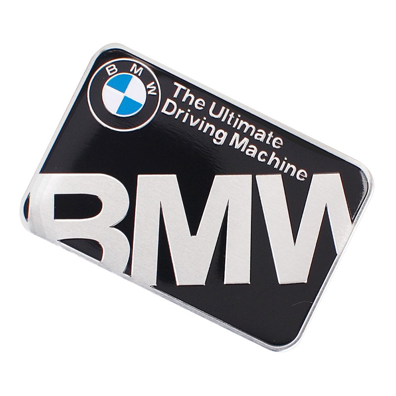 ZR For Metal Car Body Nameplate Sticker for BMW M Power M6 M8 E46 E60 ...