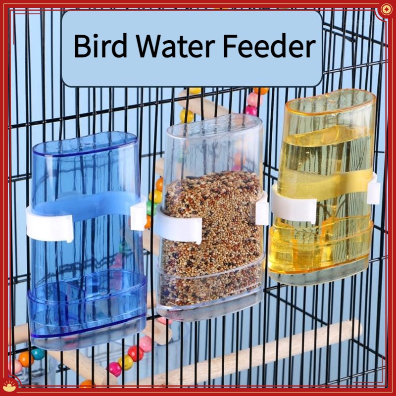 Bird Water Feeder Automatic Bird Waterer Food Feeder Dispenser for ...