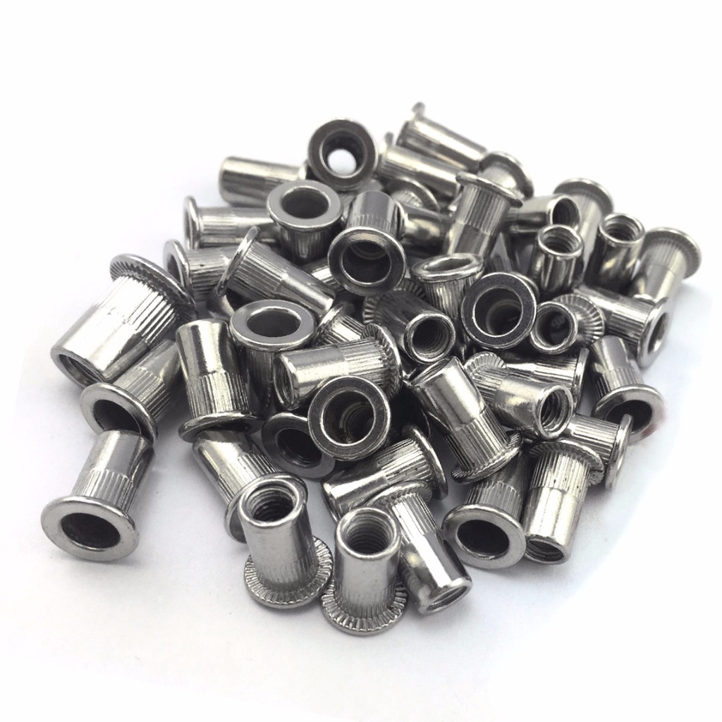 200pcs New M3/M4/M5/M6 Rivnuts Blind Threaded Nutserts Rivet Nut ...