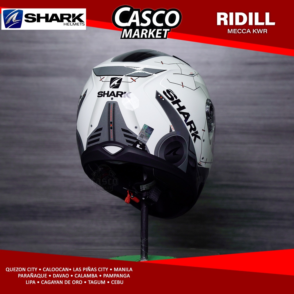 SHARK RIDILL 1.2 MECCA FULLFACE DUAL VISOR MOTORCYCLE HELMET | Shopee ...