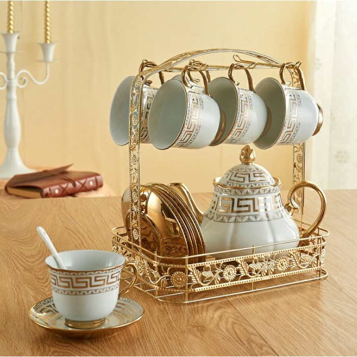 European style ceramic coffee cup set ceramic afternoon tea set tea cup ...