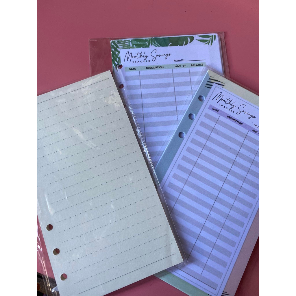 A6 PAPER SHEETS FOR BINDER/NOTEBOOK | Shopee Philippines