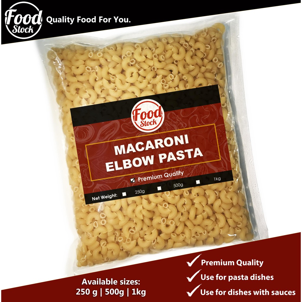 Macaroni Elbow Pasta (250g, 500g, 1kg) | Shopee Philippines