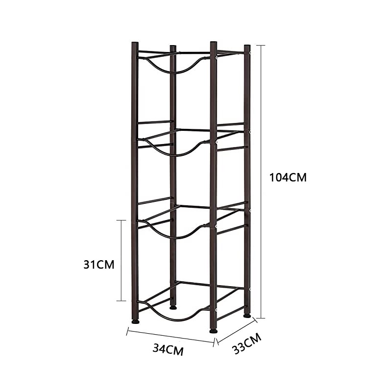 3/4/5 Layer Mineral Water Dispenser Rack Stand Water Container Gallon ...