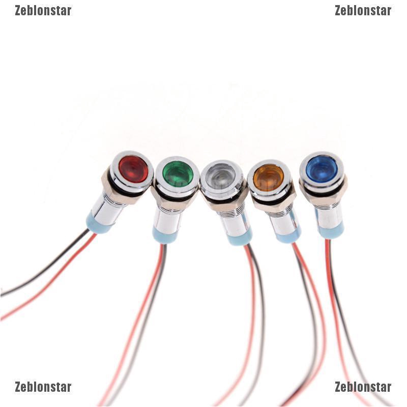 6mm LED indicator light 3V 6V 12V 24V 220V signal | Shopee Philippines