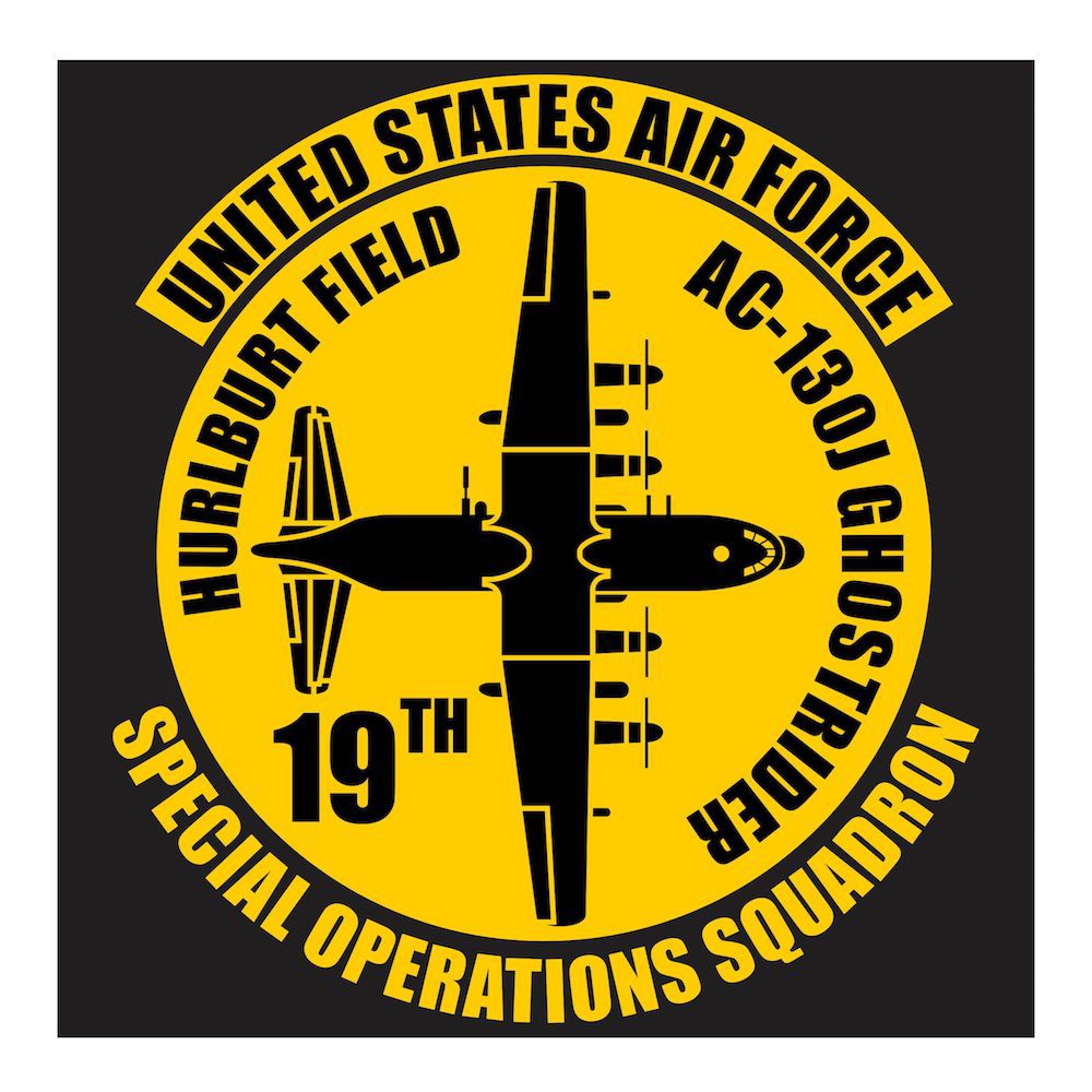 Us Air Force AC-130 J Ghostrider Special Operation Squadron series 2 ...