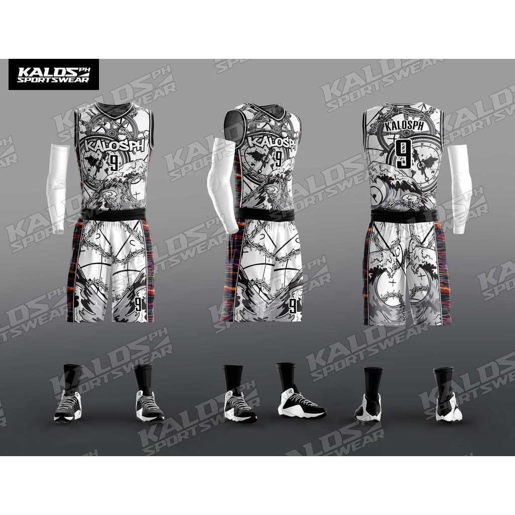 0062 SEAFARER MARINE SEAMAN DESIGN BASKETBALL JERSEY SET SANDO AND ...