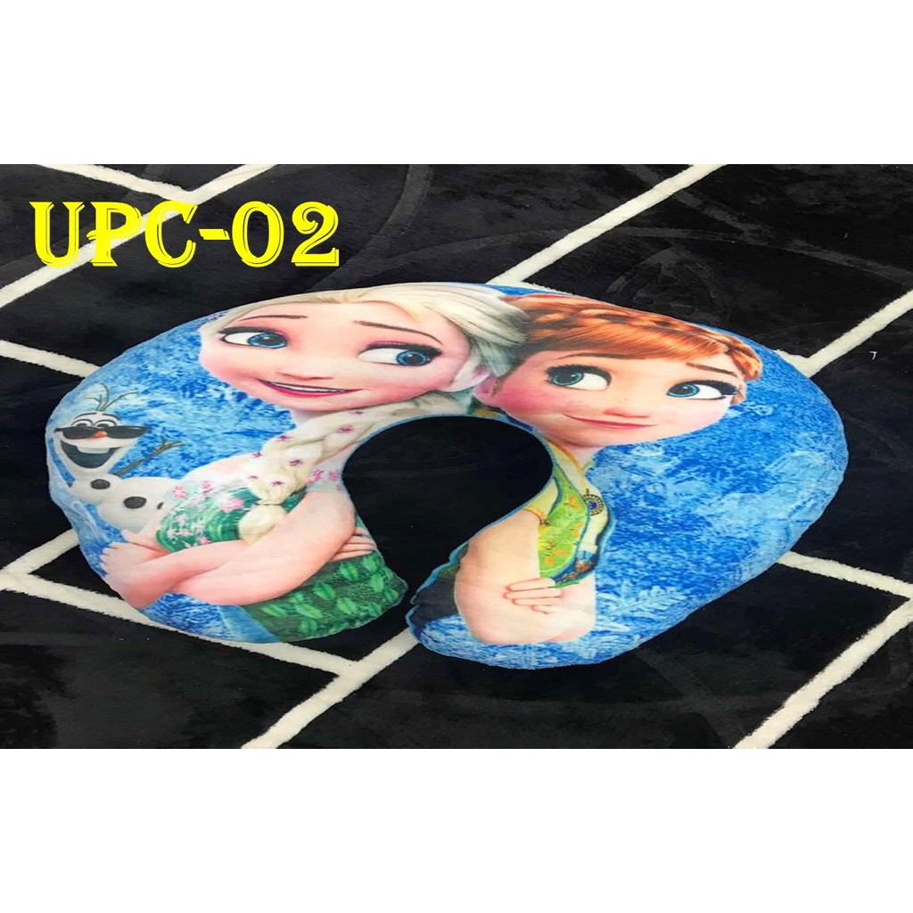 FROZEN Travel Cartoon U-Shaped Neck Pillow(UPC) | Shopee Philippines