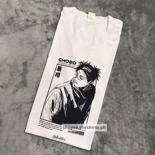 Jujutsu Kaisen Choso Aesthetic Anime Tshirt | Shirts.PH | Shopee ...