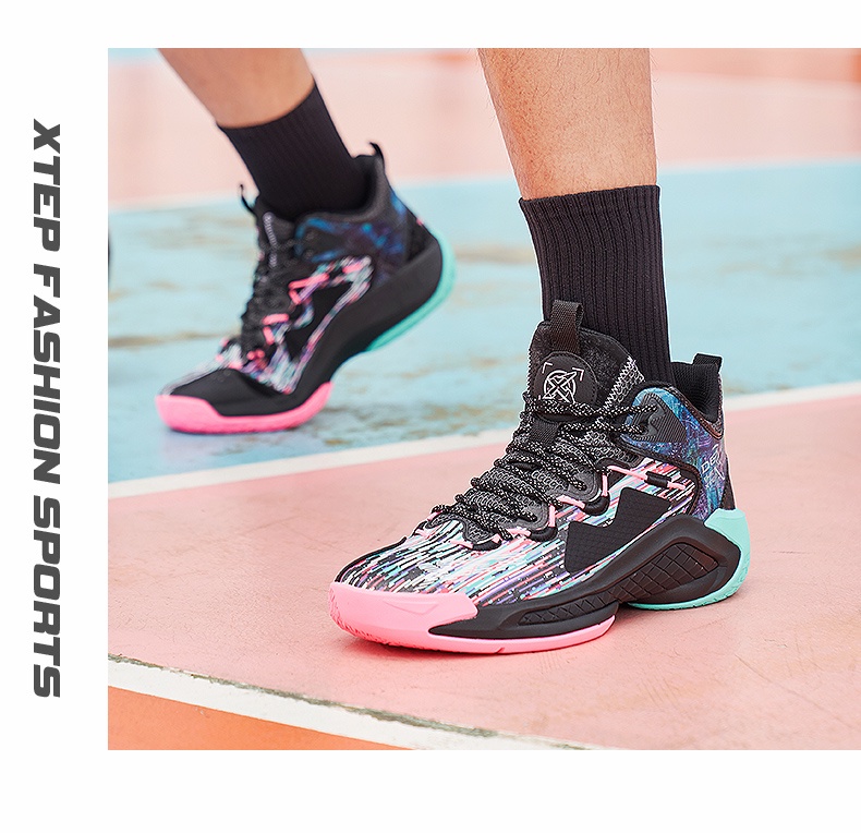 XTEP Jeremy Lin Men Basketball Shoes Sports Sneakers Resilience ...