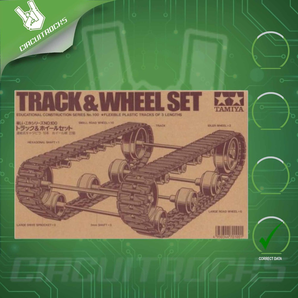 Tank Track and Wheel Set Tamiya | Shopee Philippines
