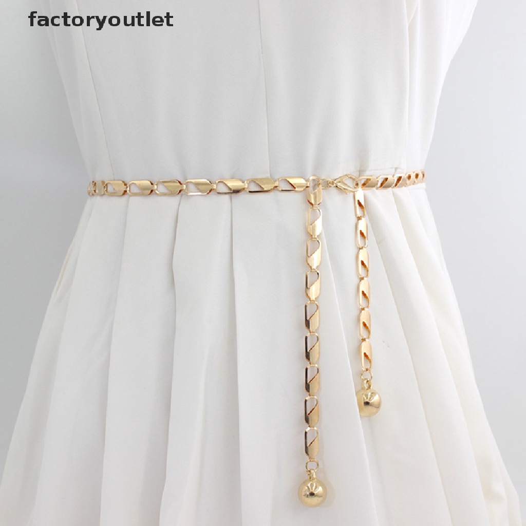 FCPH Waist Chain For Women Metal Hook Adjustable Waist Chain Women's ...