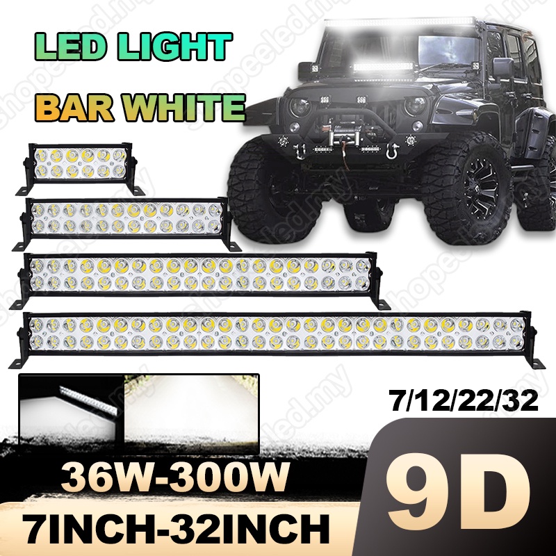 Led Car Light Bar Universal Car Working Lamp 7/12/20 inch Super Bright ...