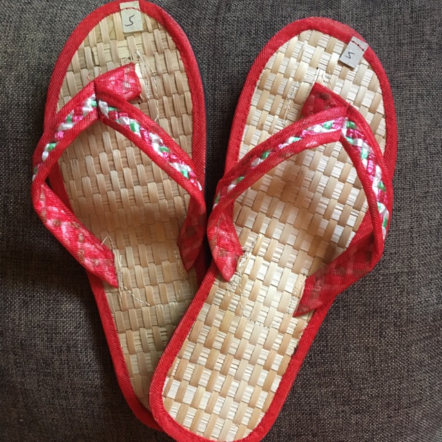 Abaca slippers PAMBAHAY sipit slippers. Durable comfortable | Shopee ...