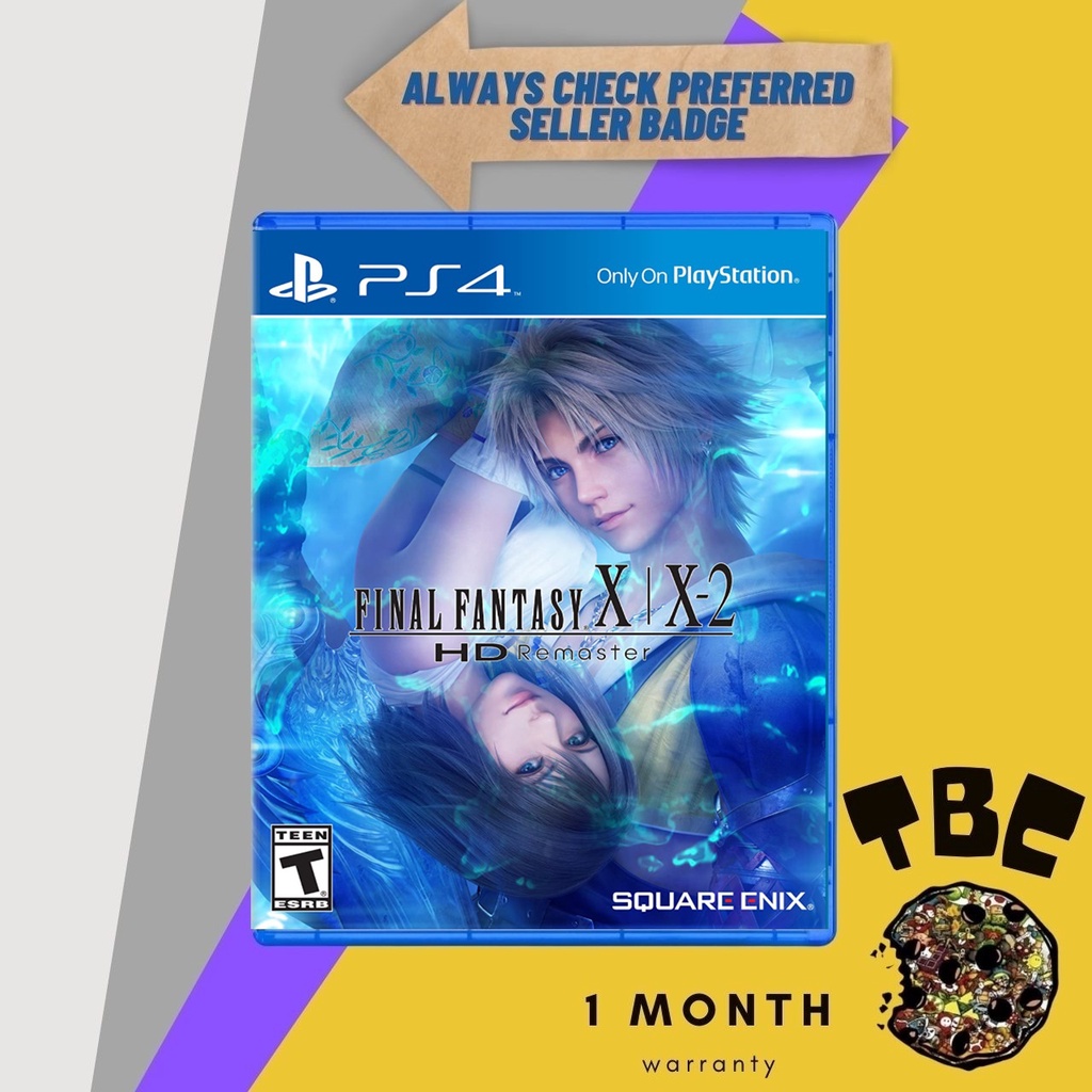 Final Fantasy X/X-2 HD Remastered - PS4 [R3] | Shopee Philippines