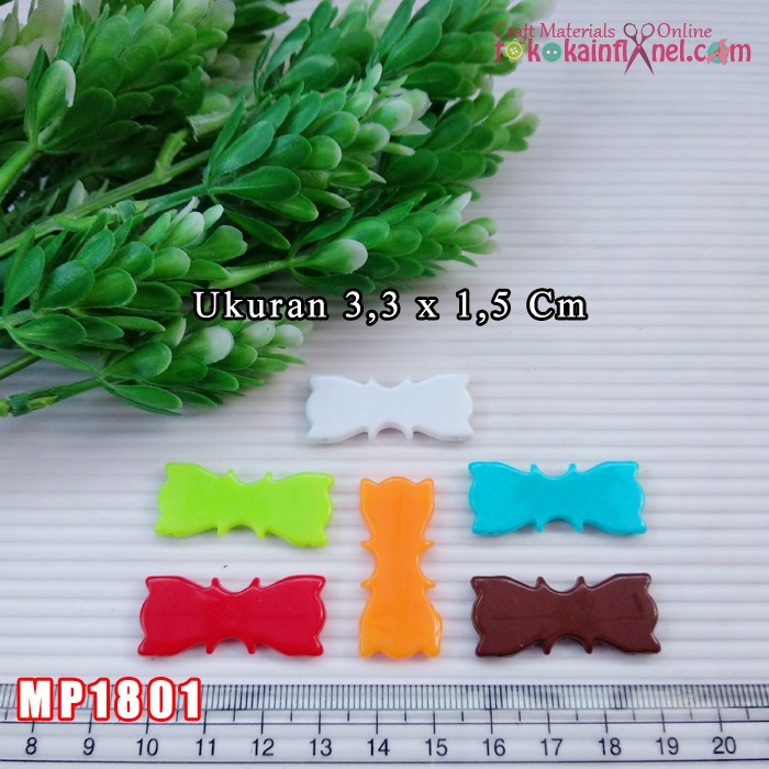 MP1801 Mote Plastic Ribbon (1 pack contains -/+ 20 pcs mixed colors ...
