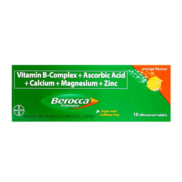 Berocca Performance Orange 10 Tablets _ALS2127 | Shopee Philippines