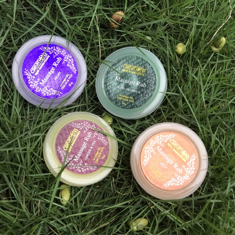 SMALL (10g) Massage Rub by Creations Spa Essentials | Shopee Philippines